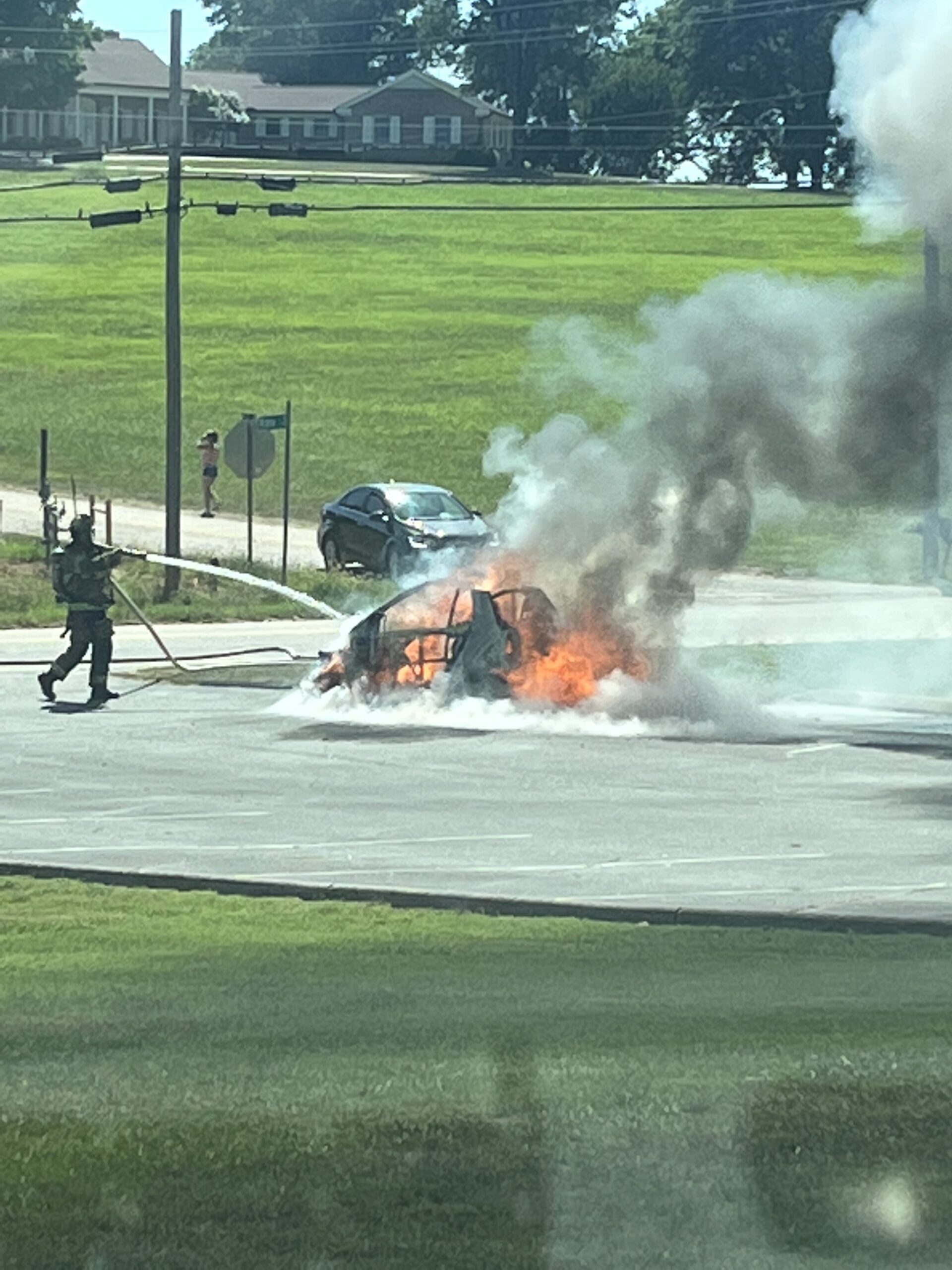 Smart Car Catches Fire In Westminster » Oconee Free Beacon